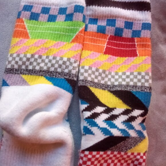 ATHLETIC | Accessories | Athletic Thick White Socks With A Wild Top ...